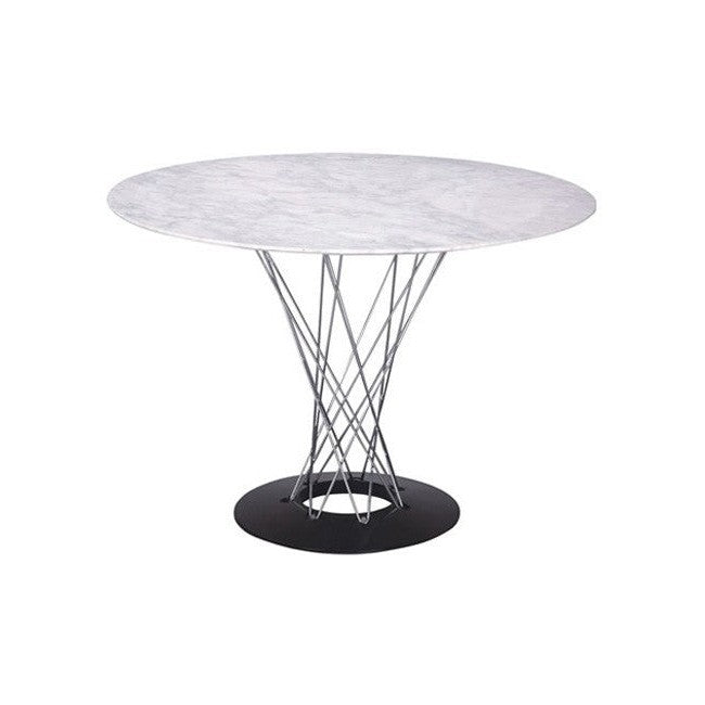 Noguchi Style Cyclone Table (Marble Top) – Unica Interior - Macau